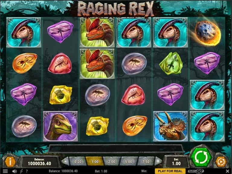 Raging Rex (Play'n GO) Online Slot Recension - SweGamblers.se